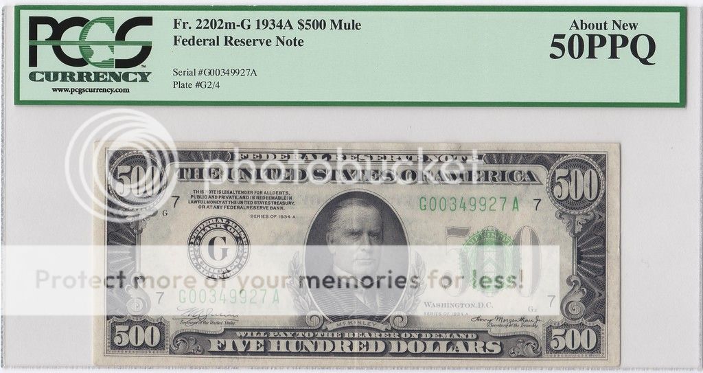 Post your $500's - Paper Money Forum