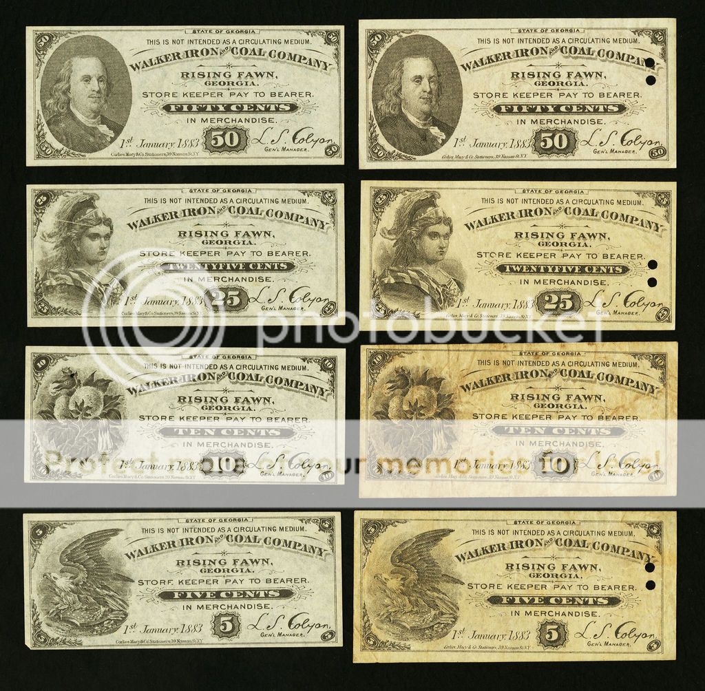 Boy it sure is easier to just buy the whole set! - Paper Money Forum