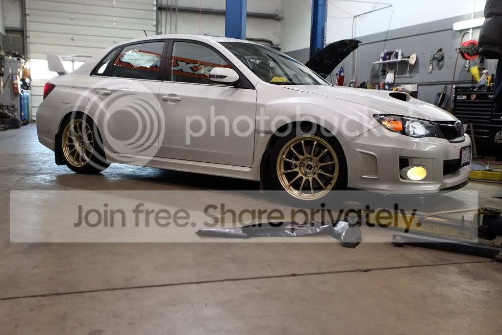 SSR Gold Type-F 18x9.5 et40 - 2011 STI Sedan Teasers | IW STi Forum