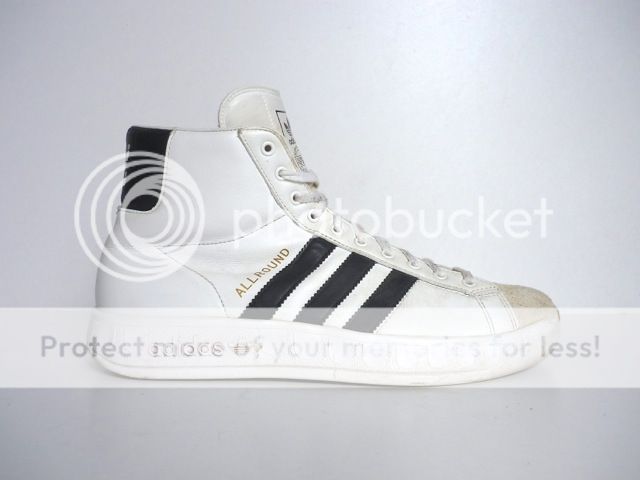 80ER ADIDAS ALLROUND OLDSCHOOL RETRO BASKETBALL SNEAKER 70ER TURNSCHUHE ...